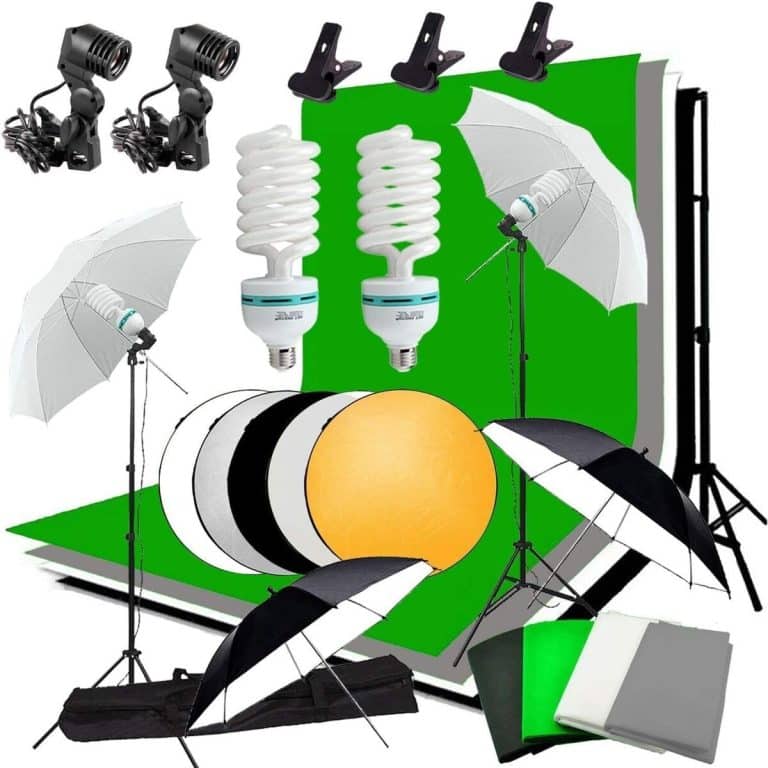 Test du kit studio photo Abeatstudio : support, fond et éclairage continu