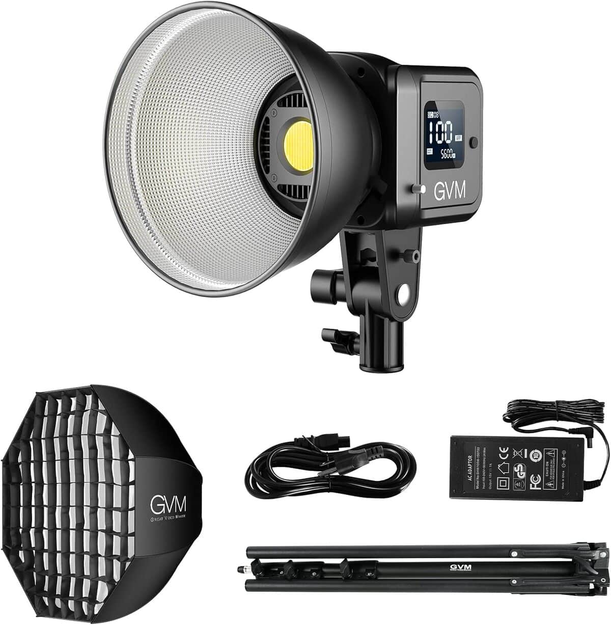Test de la lampe vidéo GVM CRI97 80W : polyvalence et innovation pour ...